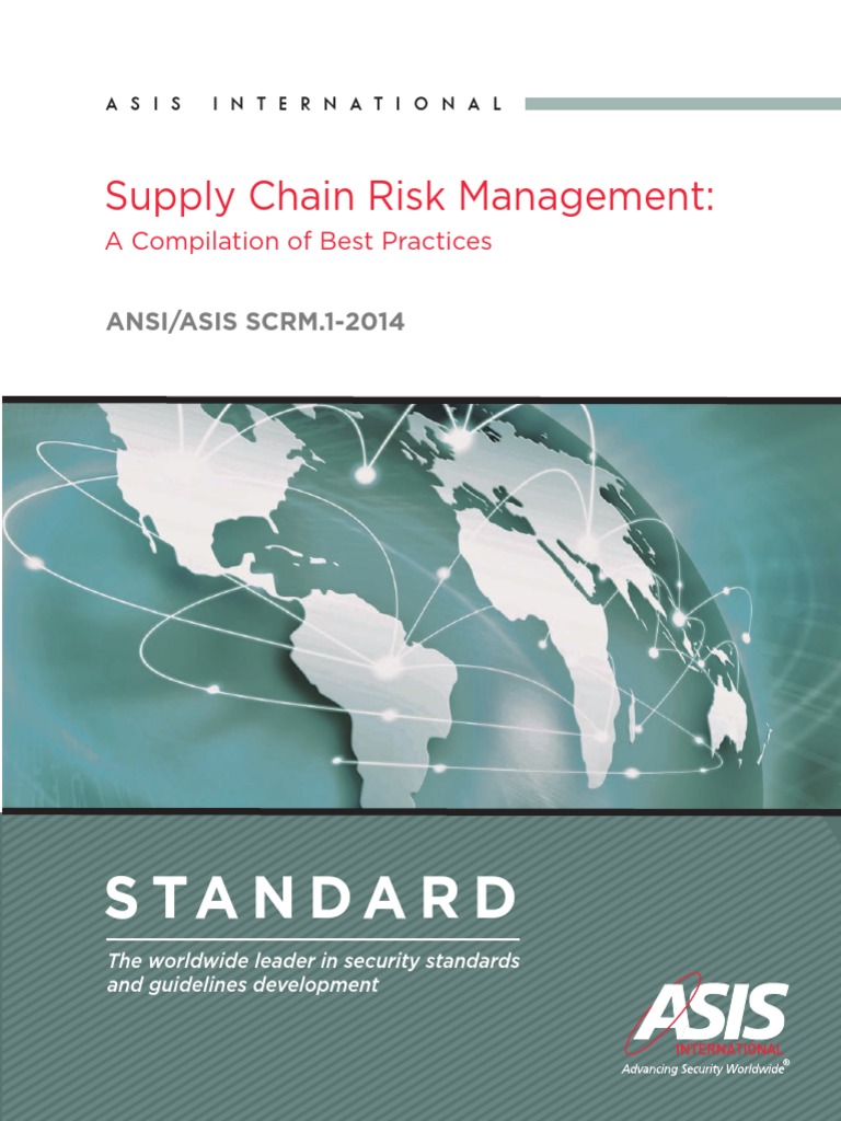 Supply Chain Risk Management | PDF | Risk | Risk Management