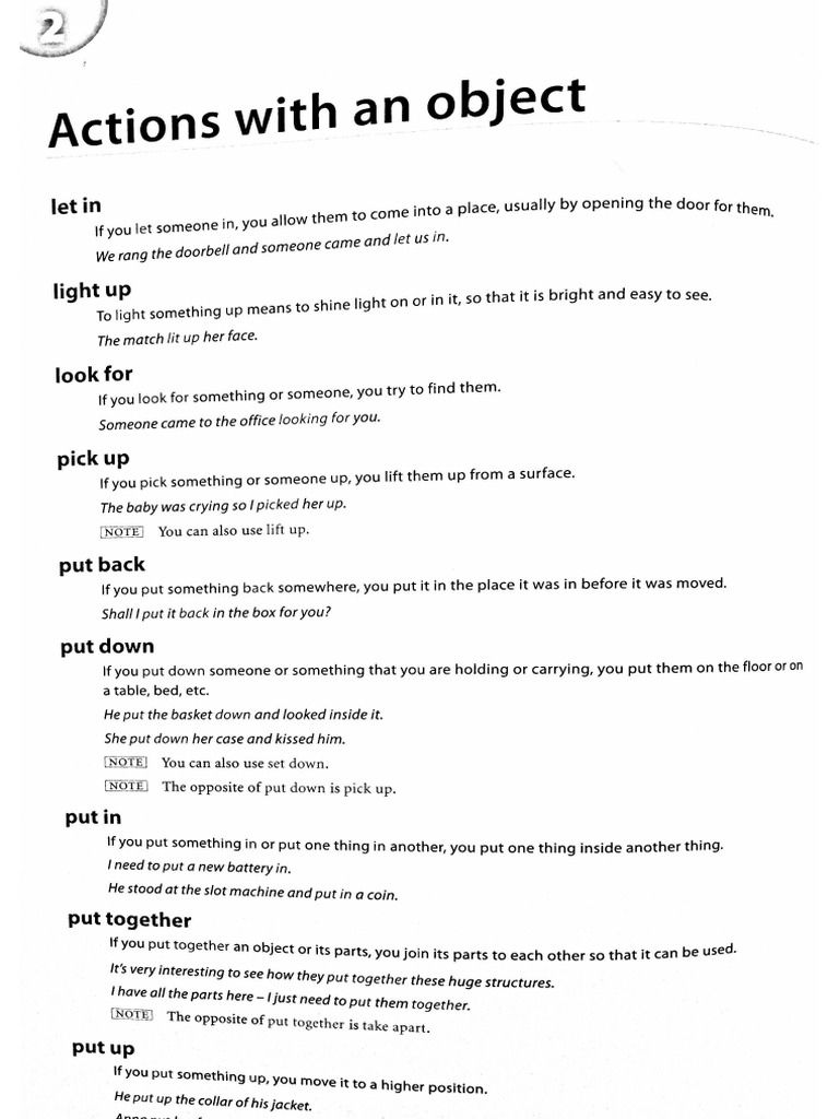 Phrasal Verbs 2 | PDF
