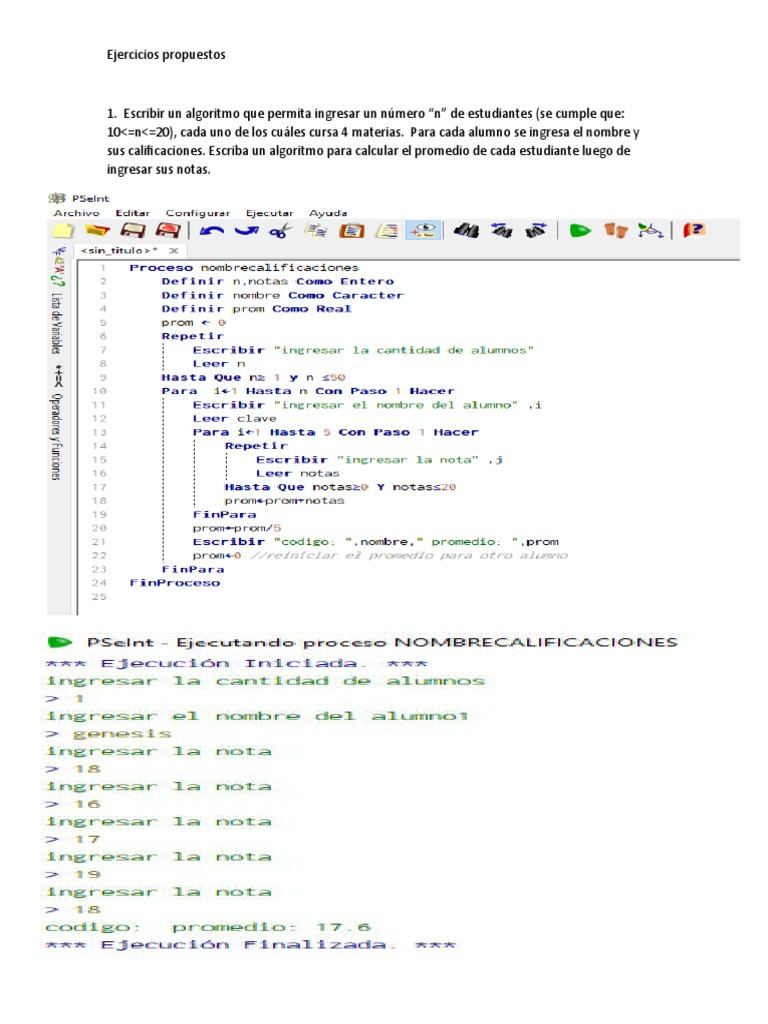 S15.s1 - Resolver Ejercicios | PDF
