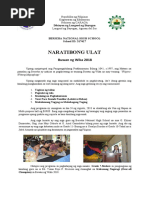 Buwan NG Wika Narrative Report | PDF