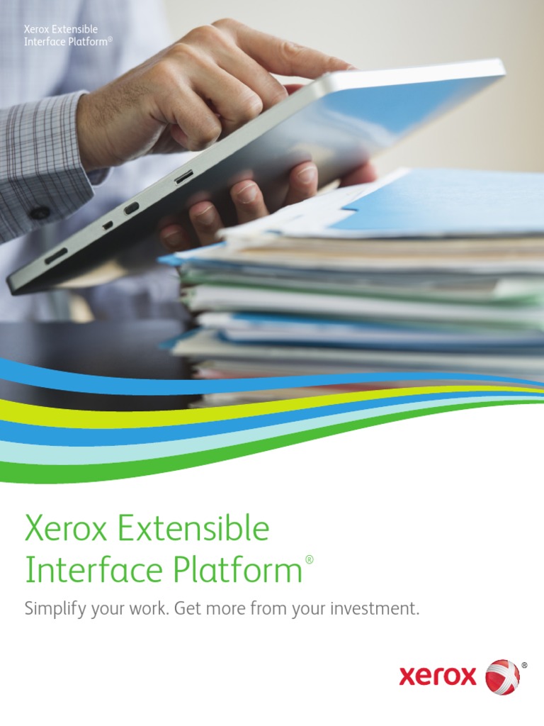 Xerox Extensible Interface Platform Brochure | PDF | Web Application ...
