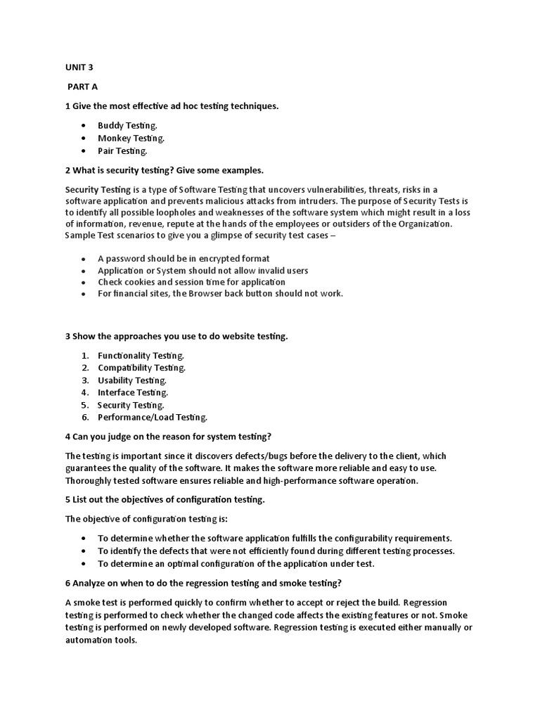 Security Testing Is A Type of Software Testing That Uncovers ...