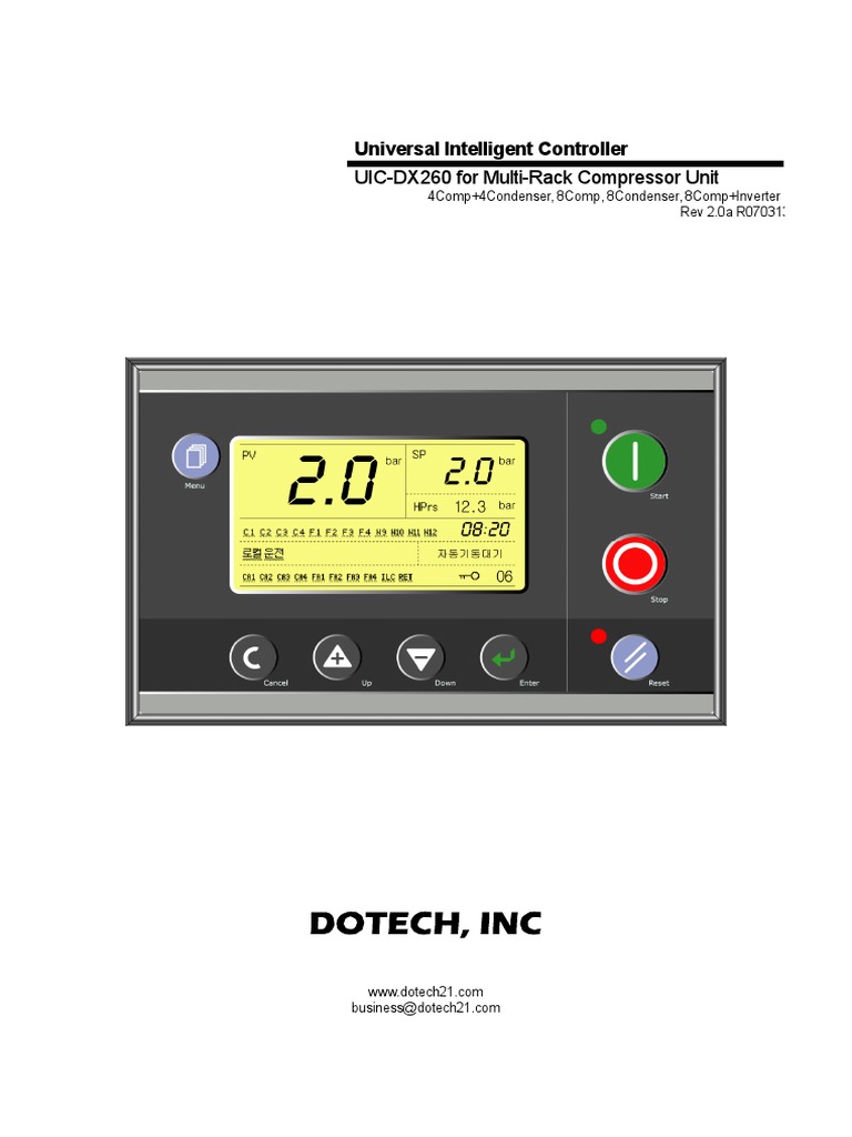 DX260 Manual Eng Rev30a | PDF | Input/Output | Central Processing Unit