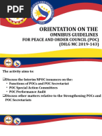 POPS Plan Formulation Guidelines | PDF | Governance | Monitoring And ...