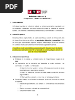 S14.s2-Práctica Calificada 2 - Esquema de Redacción | PDF | Disciplinas