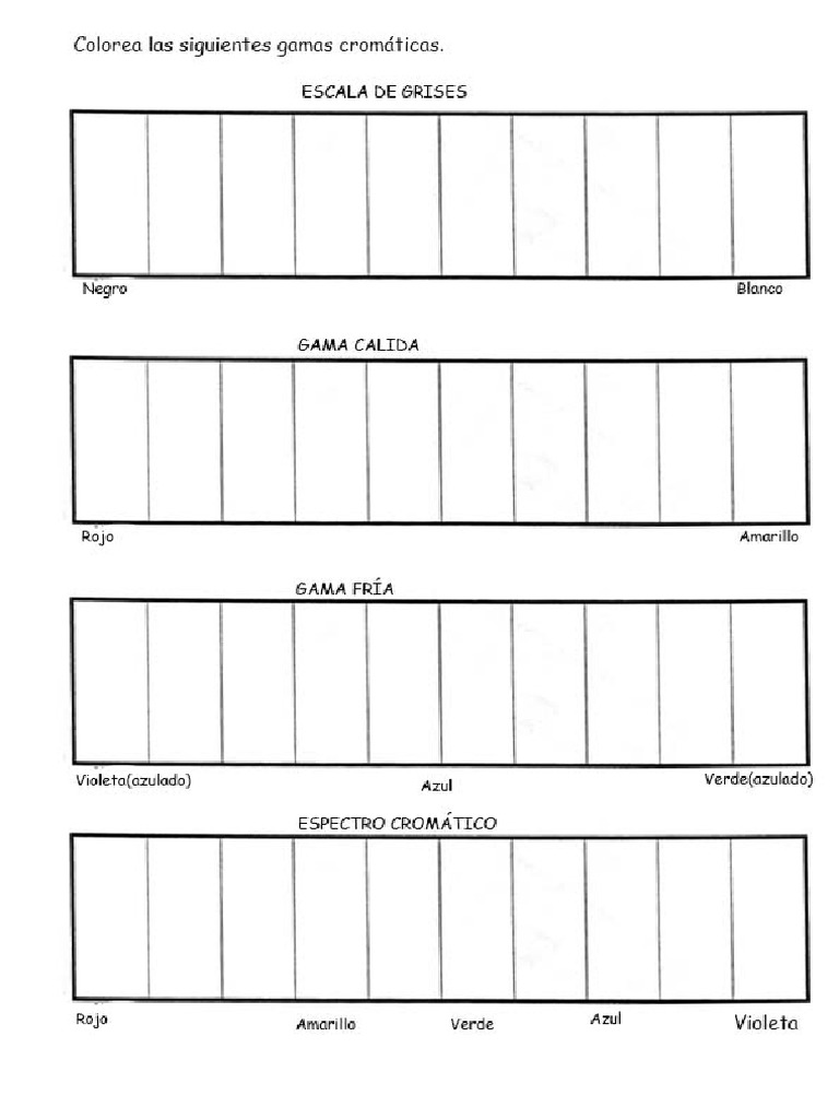 Gamas Cromaticas | PDF