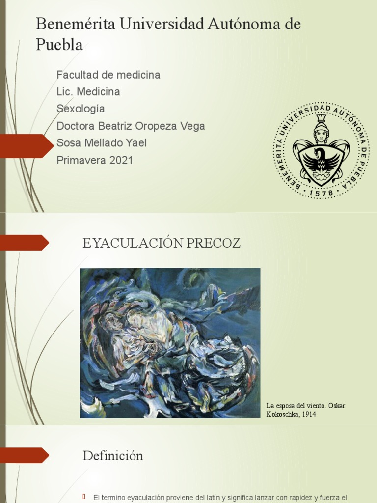 Eyaculación Precoz | PDF | Masturbación | La sexualidad humana