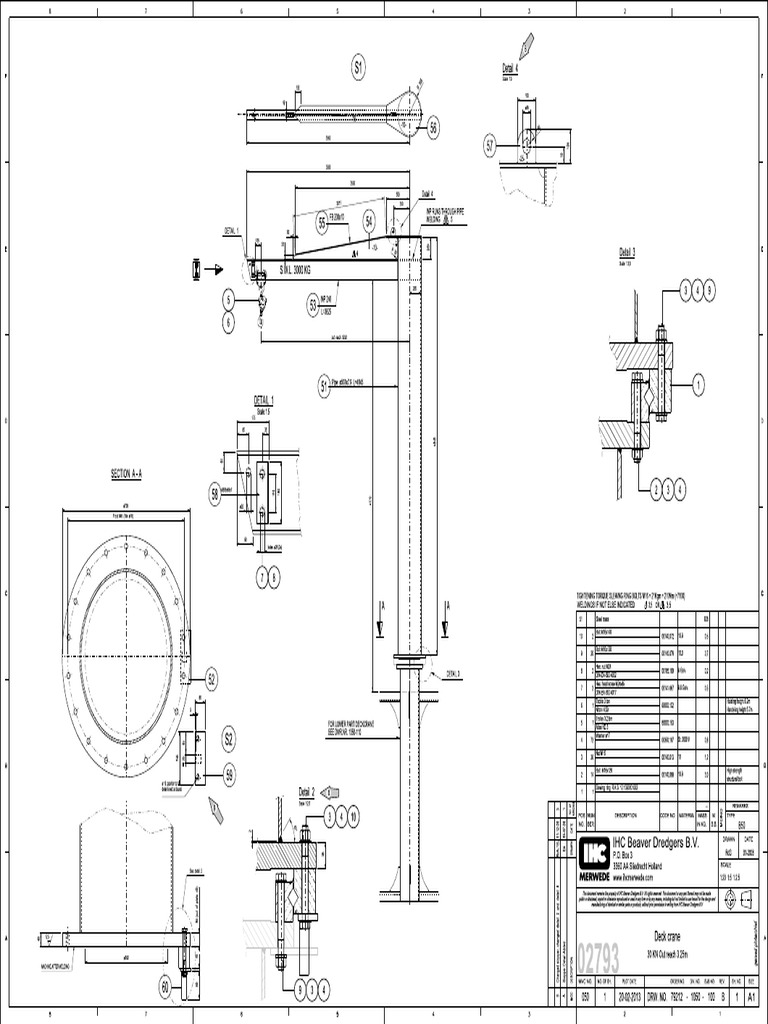09 - Deck Crane | PDF | Industrial Processes | Applied And Interdisciplinary Physics