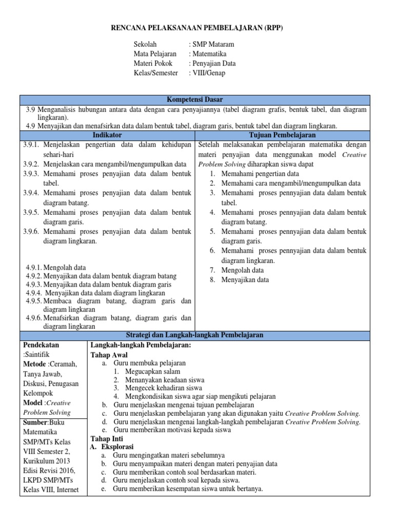 RPP CPS | PDF | Karier & Perkembangan | Metode & Bahan Ajar