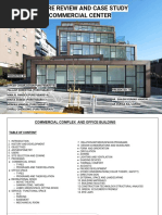 Literature and Case Study Commercial Complex | PDF