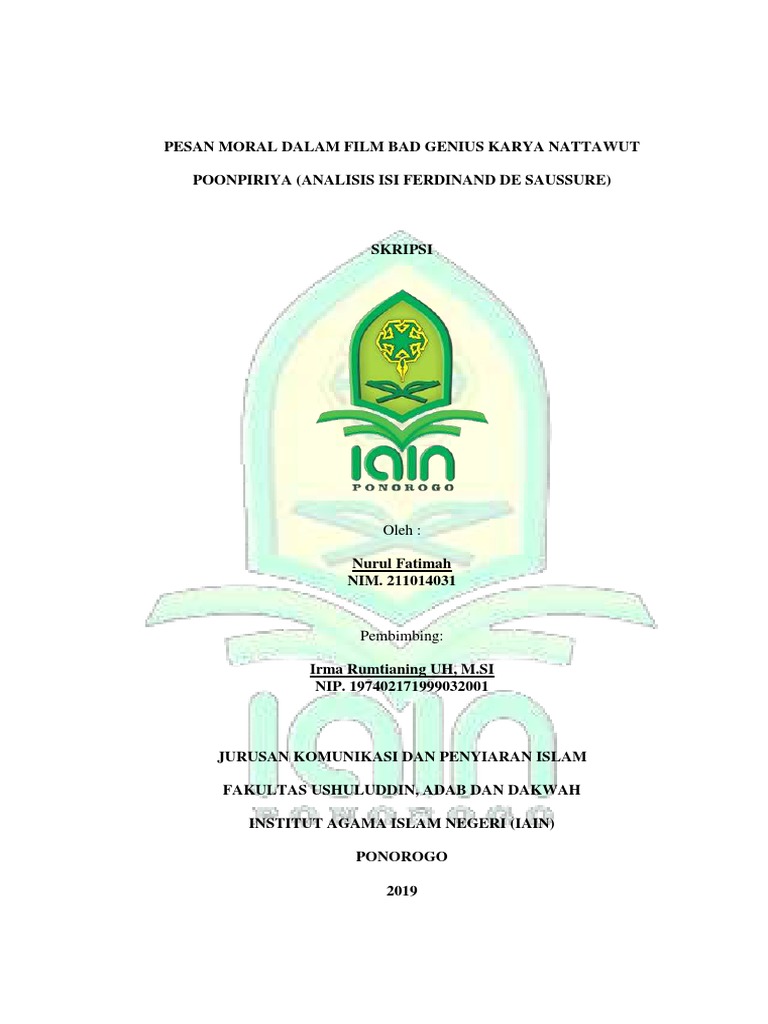 Skripsi Nurul Fatimah | PDF