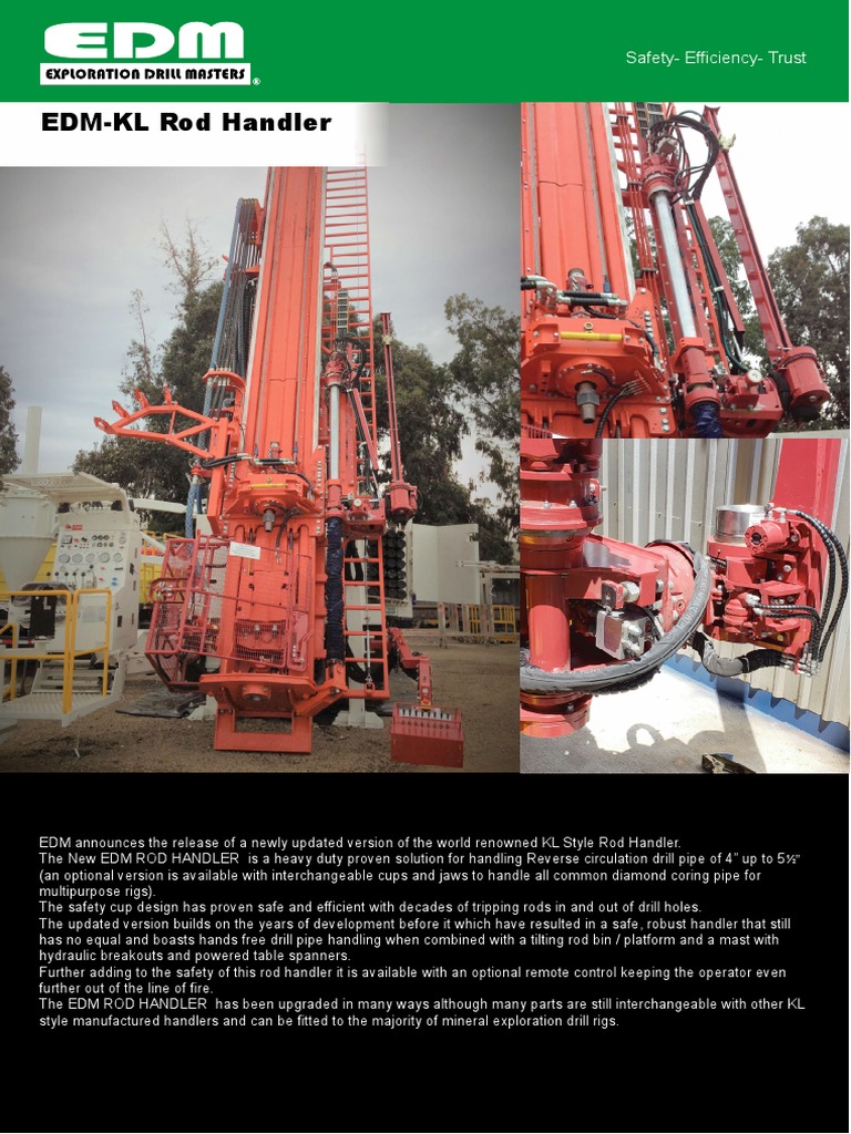 Rod-Handler Schramm | PDF | Drill | Pipe (Fluid Conveyance)