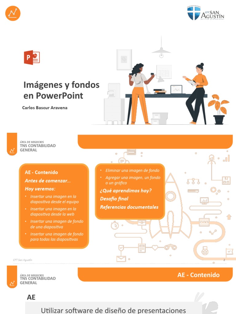 Imagenes y Fondos en Power Point | PDF | Microsoft PowerPoint | Software