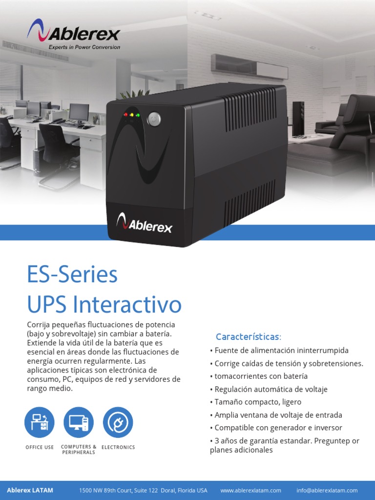 ABlerex | PDF | voltaje | Electrónica