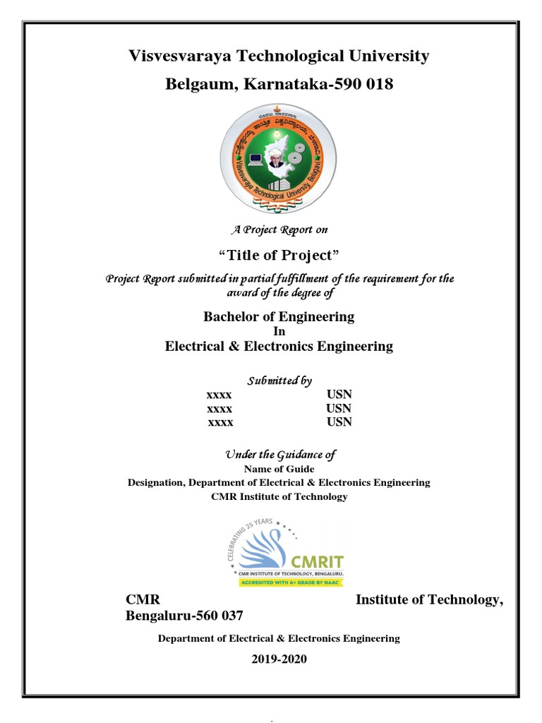 Visvesvaraya Technological University Belgaum, Karnataka-590 018 | PDF