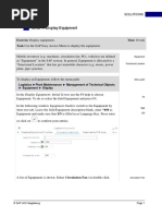 Display Equipment in SAP Using IE03 | PDF | Screenshot | Information ...