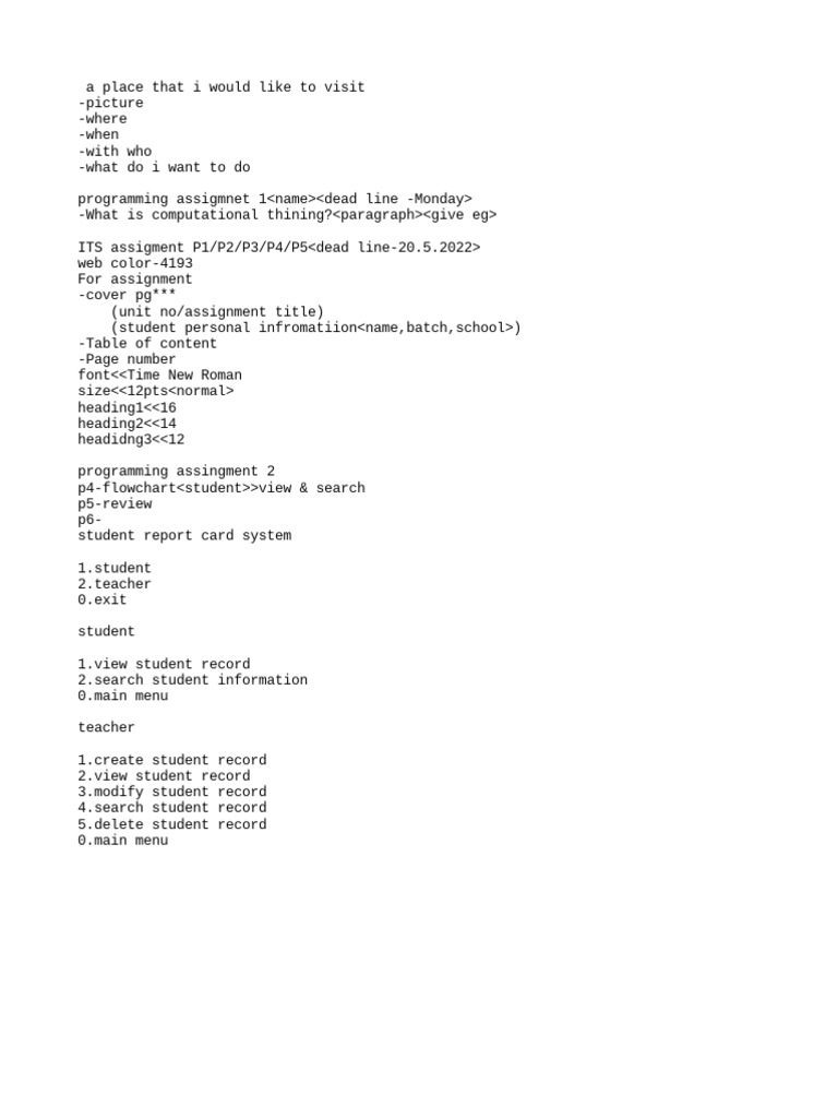 Homework&Note | PDF | Computers