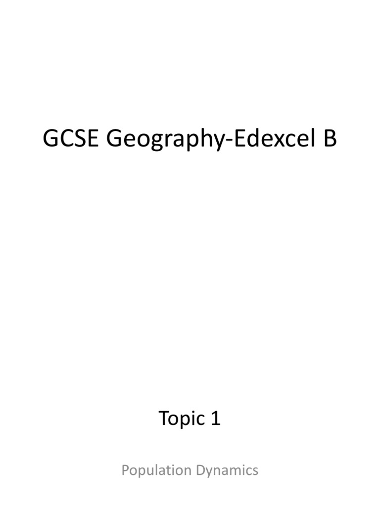 GCSE Geography-Edexcel B | PDF | Resource | Renewable Energy