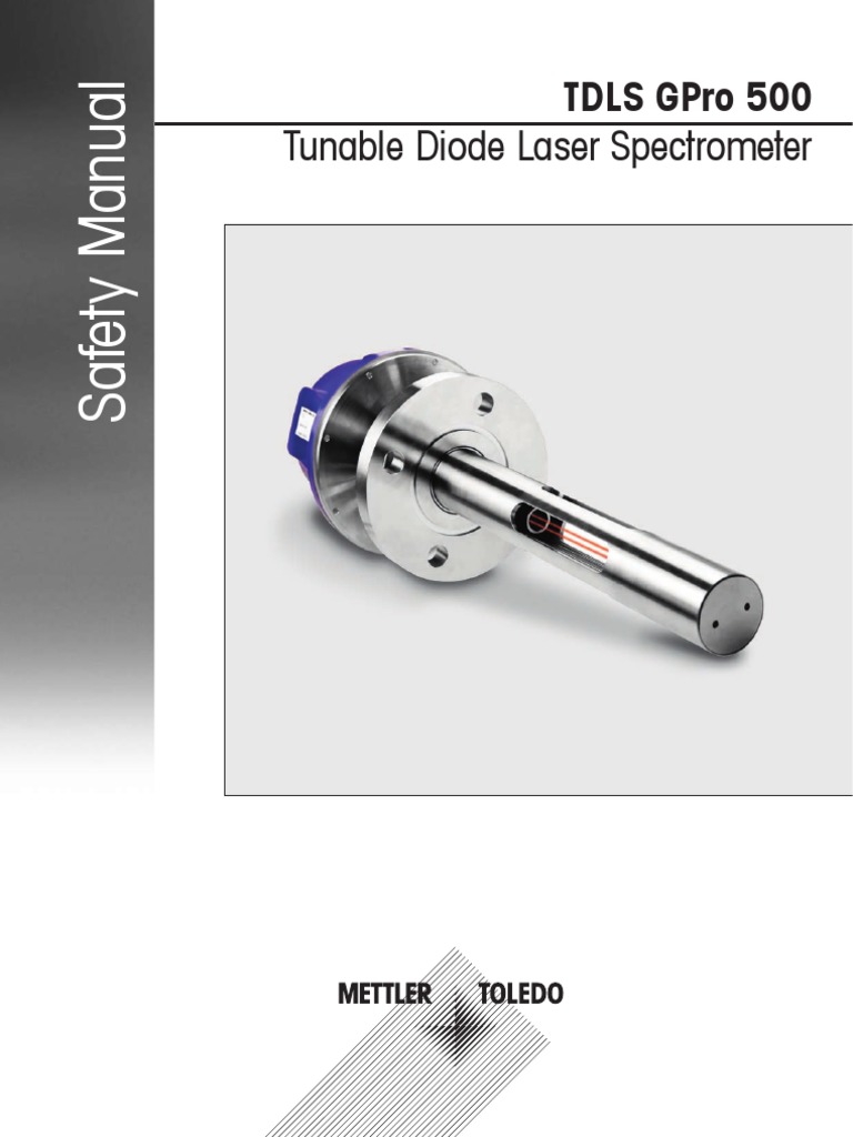 Tunable Diode Laser Spectrometer: Tdls Gpro 500 | PDF | Calibration ...