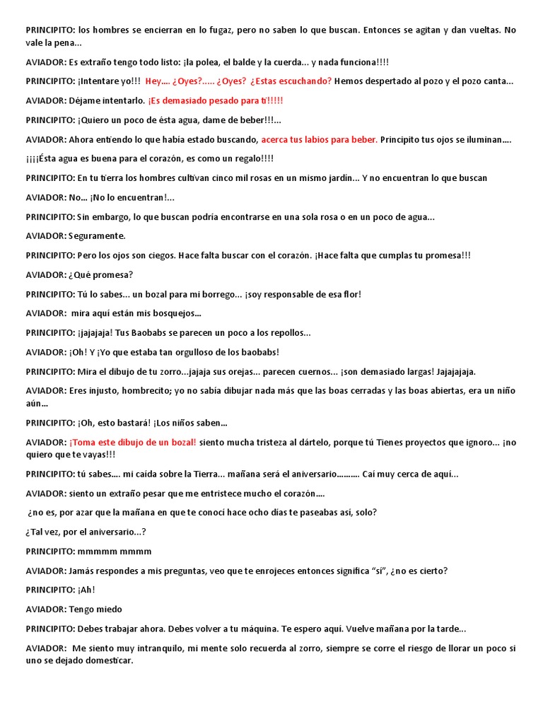 Capitulo 25 Editado El Principito | PDF