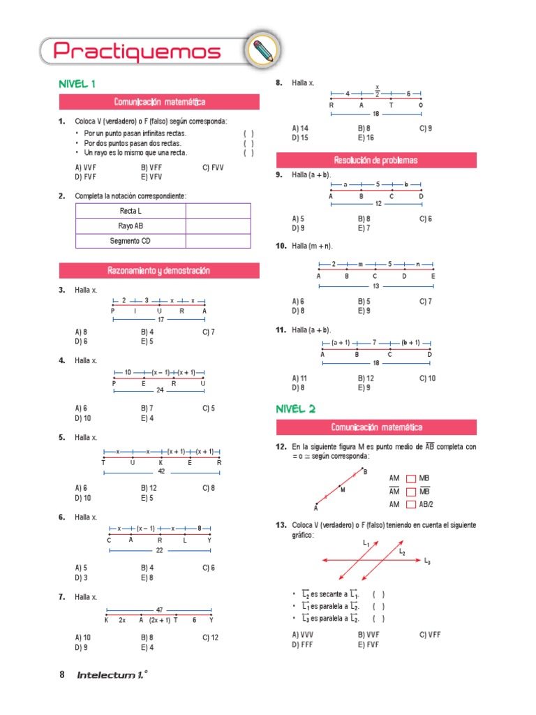1 Segmentos | PDF | Matemáticas