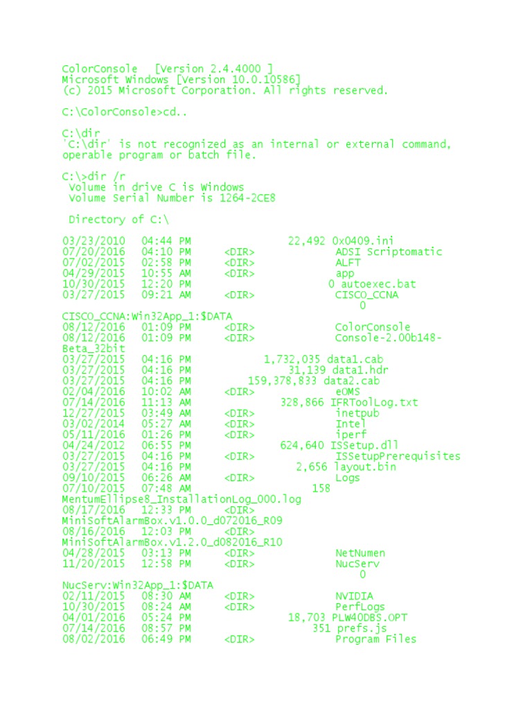 Console 1 | PDF | Computing Platforms | Operating System Families