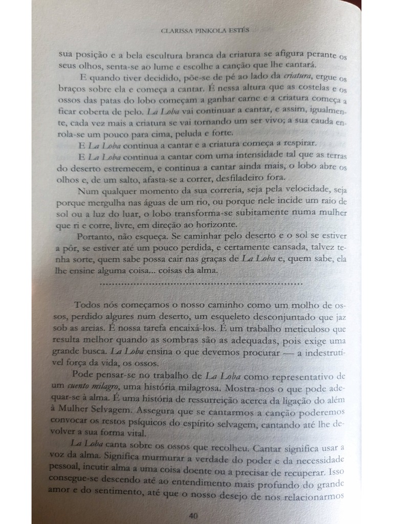 Mulheres Que Correm Com Os Lobos 2 | PDF