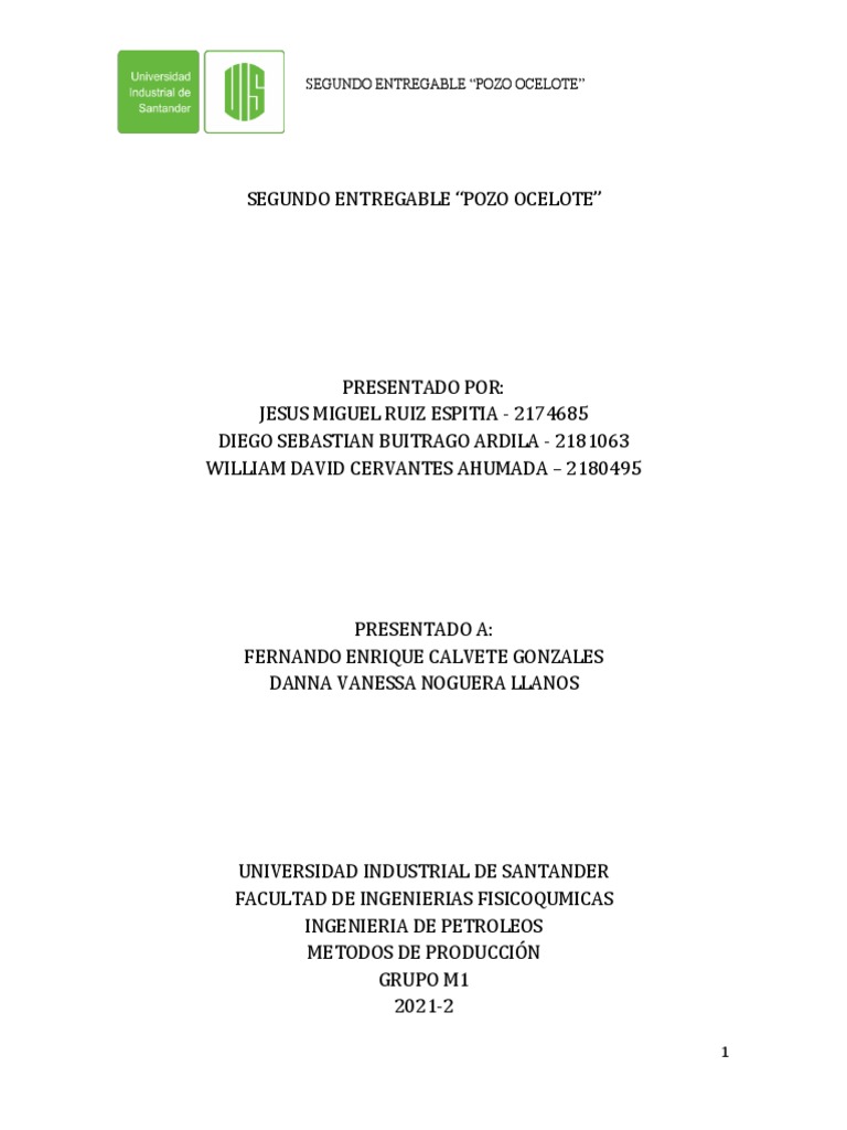 Segundo Entregable | PDF