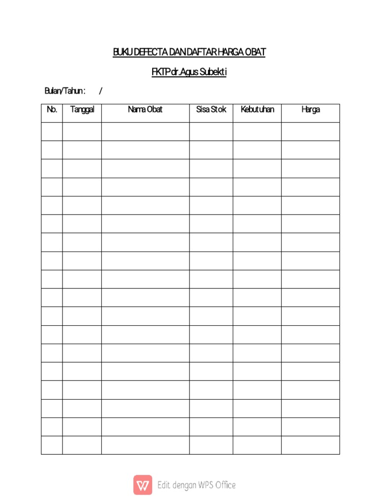 Buku Defecta Farmasi Adalah - Homecare24