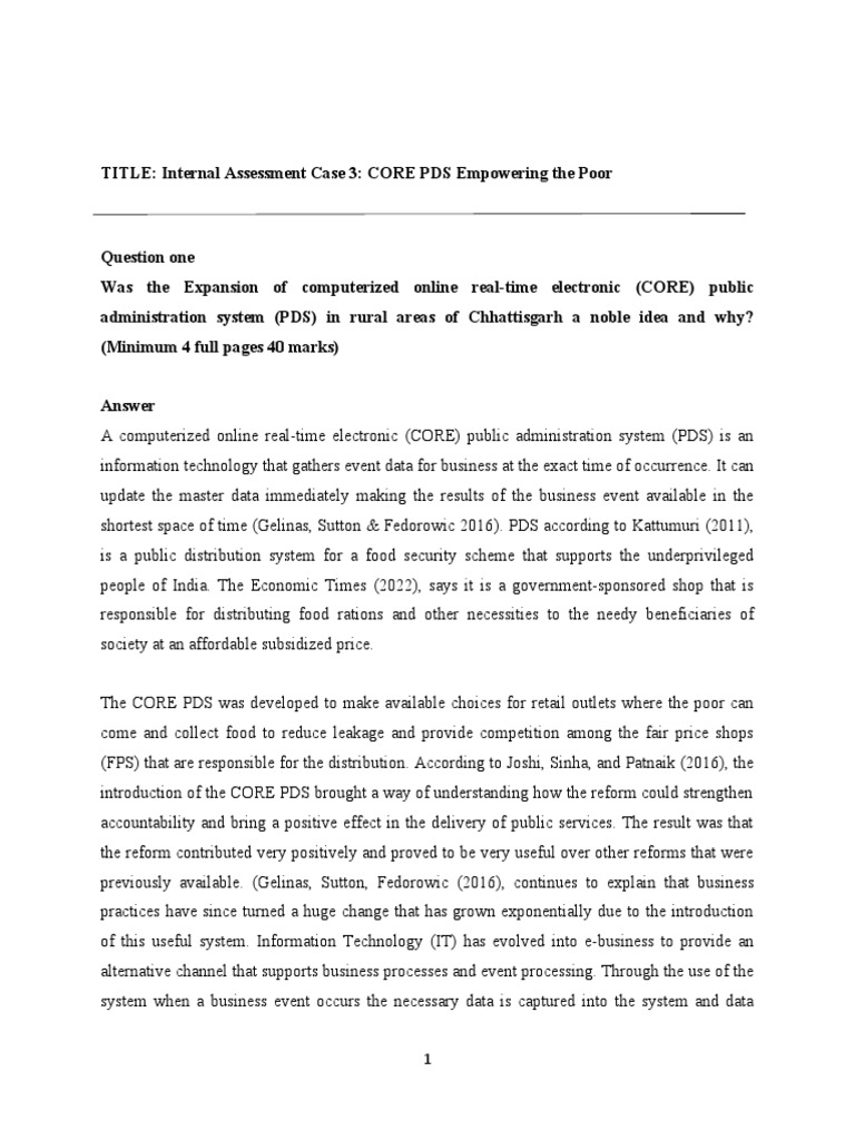 Core Pds | PDF | Economies