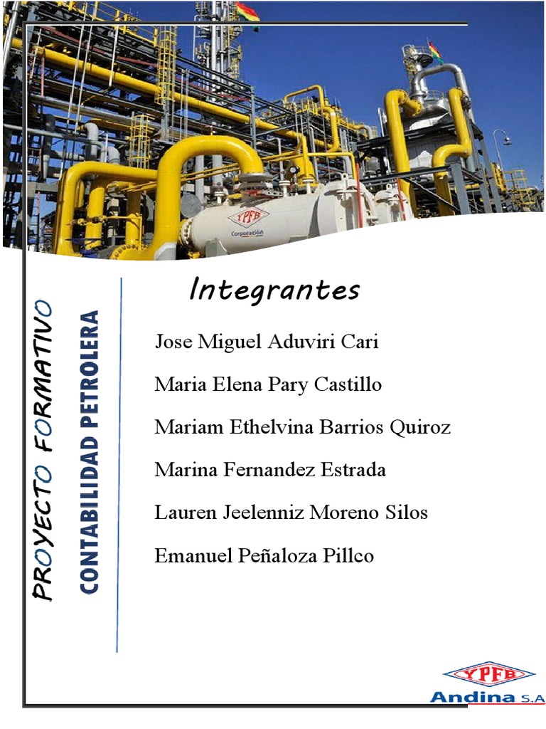 Ypfb Andina | PDF | Petróleo | Gas de petróleo licuado