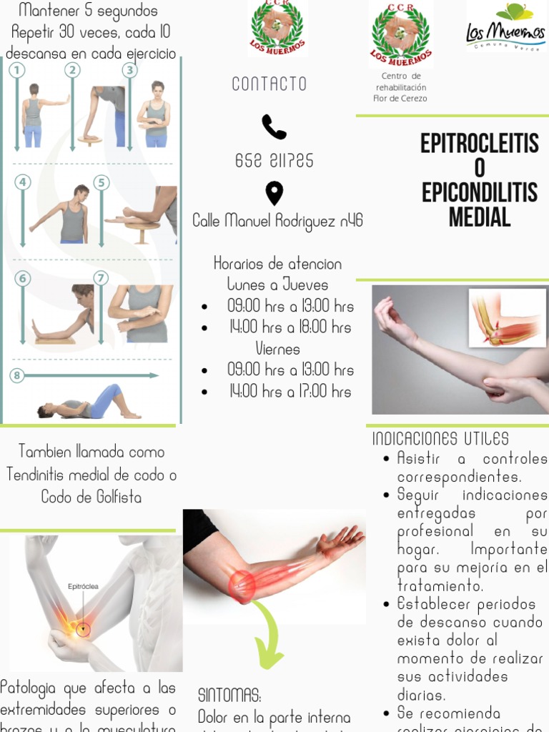 Epitrocleitis | PDF | Biomecánica | Extremidades (anatomía)