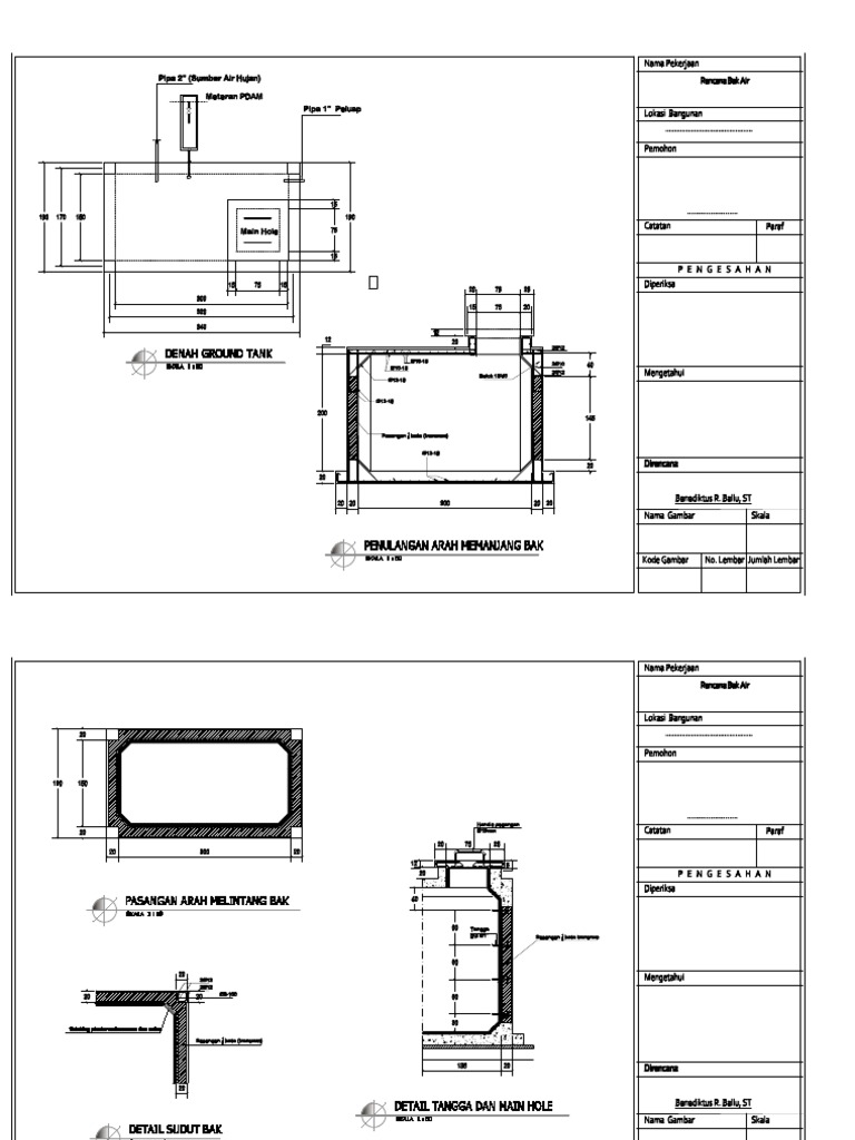 Gambar Bak Air | PDF