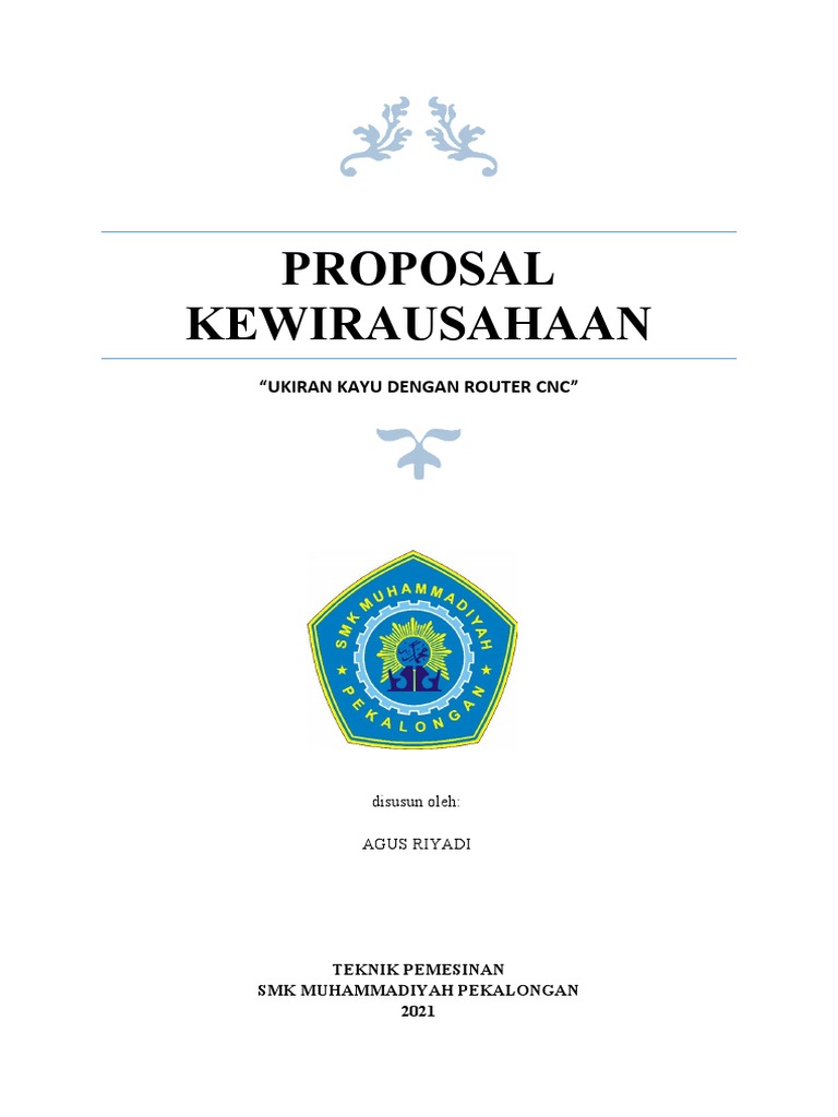 PROPOSAL KEWIRAUSAHAAN Docx | PDF