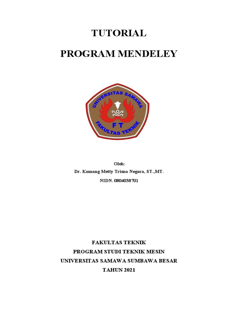 Tutorial Mendeley | PDF