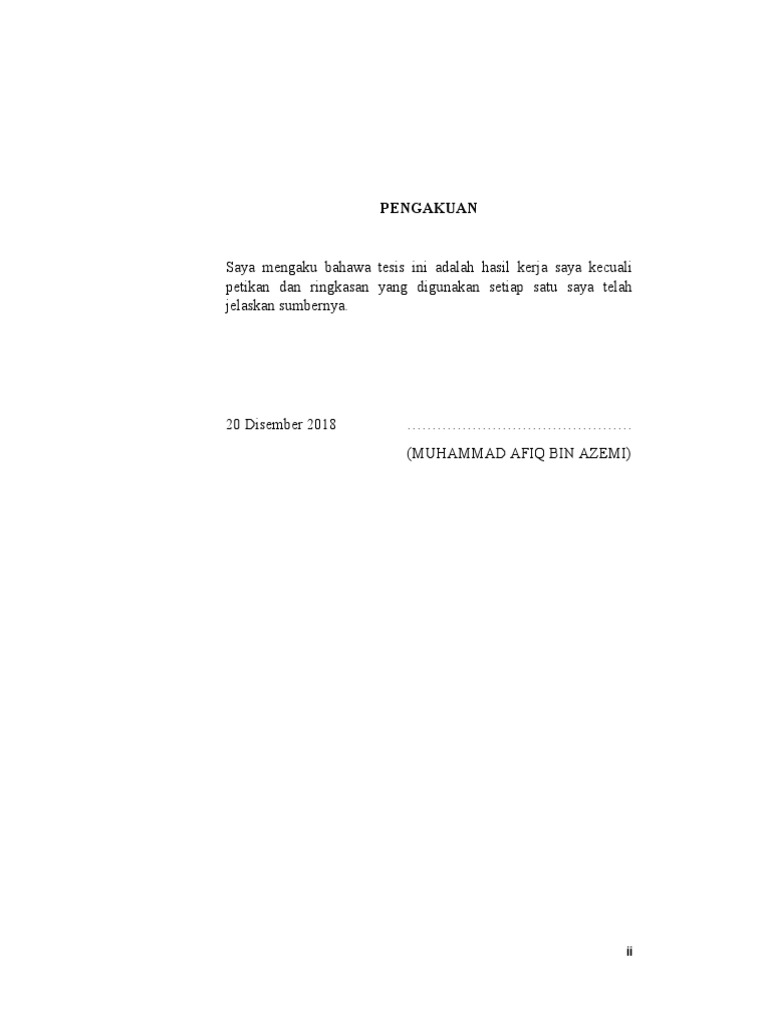 Contoh Laporan FYP 02 Mix | PDF