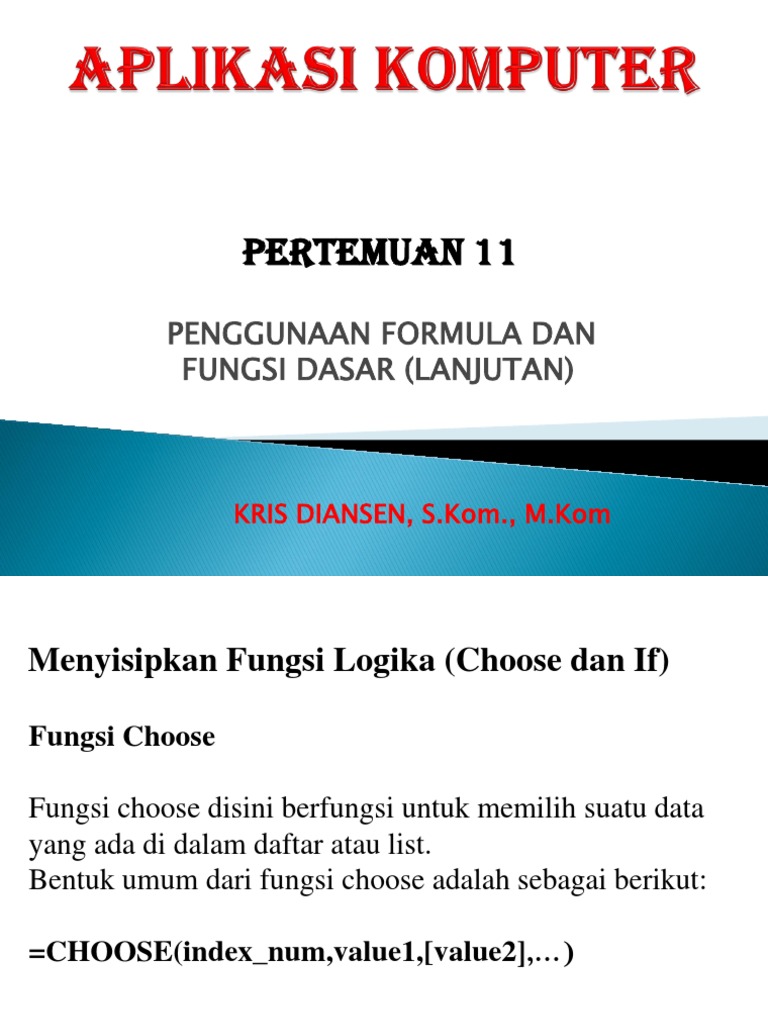 Bagi APLIKASI KOMPUTER XI OK | PDF | Seni & Disiplin Bahasa | Komputer