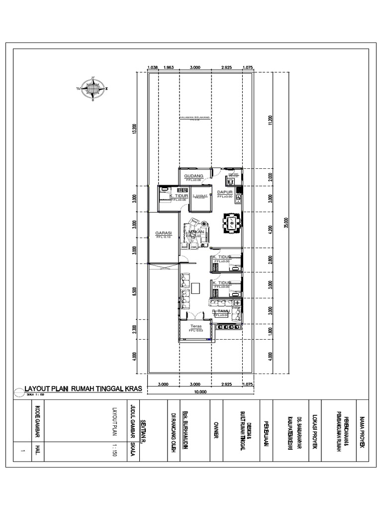 Layout Rumah | PDF