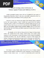 Sample Homeroom Pta Meeting - Narrative Report | PDF | Schools ...