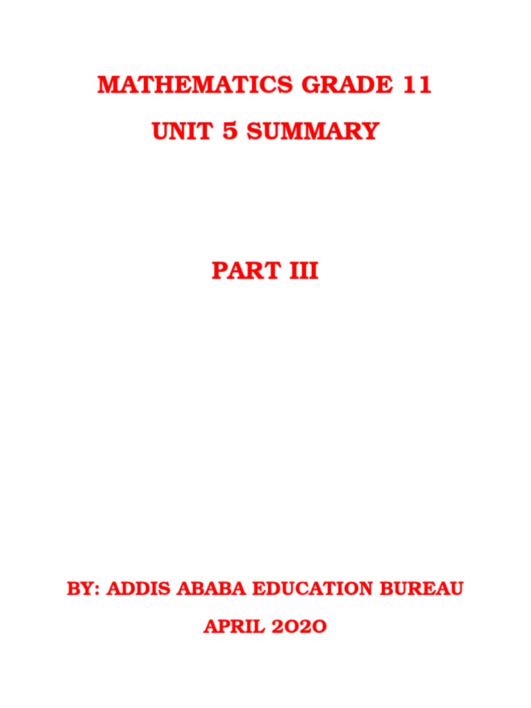 Mathematics Grade 11 Part III | PDF | Numbers | Mathematical Objects