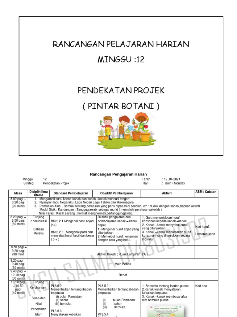 CguS M12 Pintar Botani | PDF