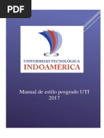 Formato de Tesis USS 2023 | PDF | Estilo apa | Doctorado