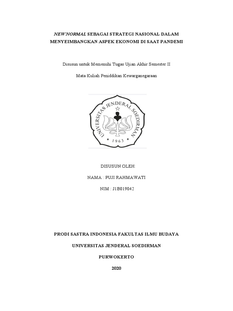 Makalah Mata Kuliah PKN | PDF | Ilmu Sosial