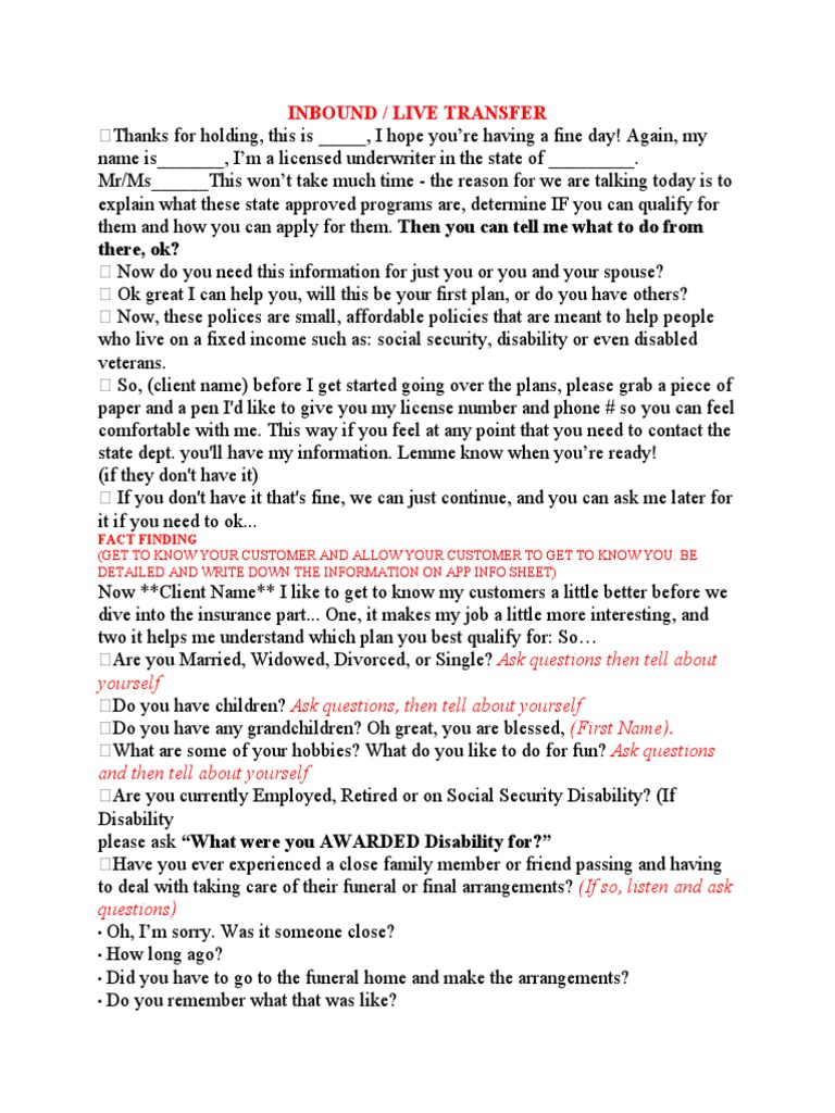 Ahsans Fe Telesales Script | PDF | Heart Failure | Chronic Obstructive ...