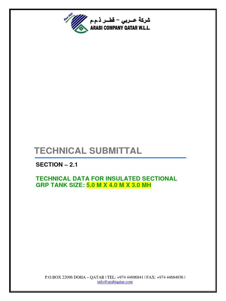 Technical Submittal: Section - 2.1 | PDF | Computers | Technology ...