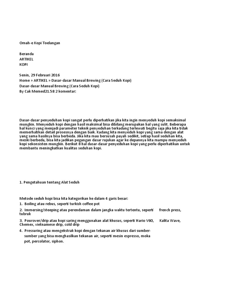 Materi Workshop | PDF