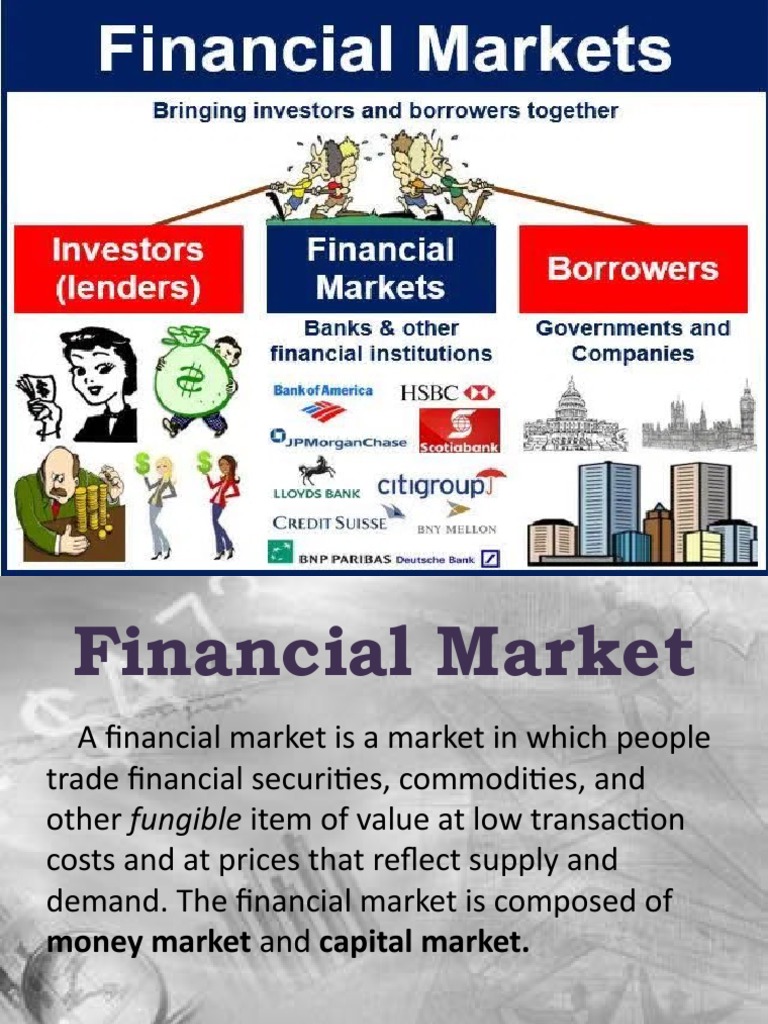 LESSON 1 Financial Market | PDF | Securities (Finance) | Financial Markets