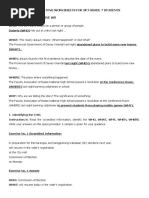 News Writing Fact Sheet | PDF
