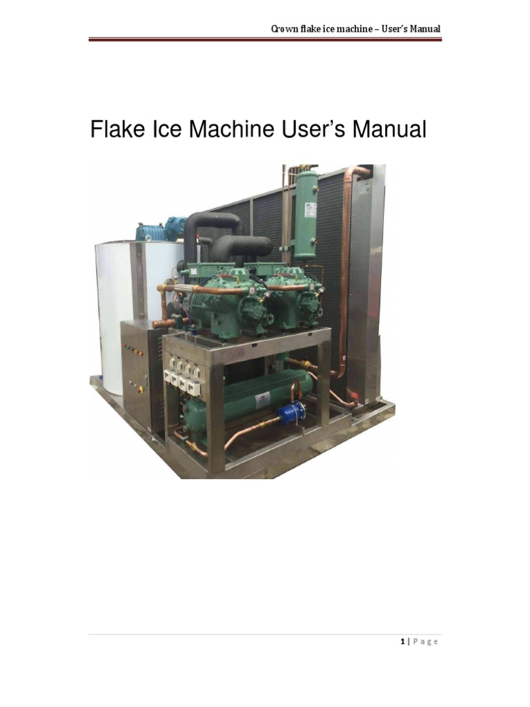 Microsoft Word - Operation Manual - 10T - Revisi 18112016 | PDF | Ice ...