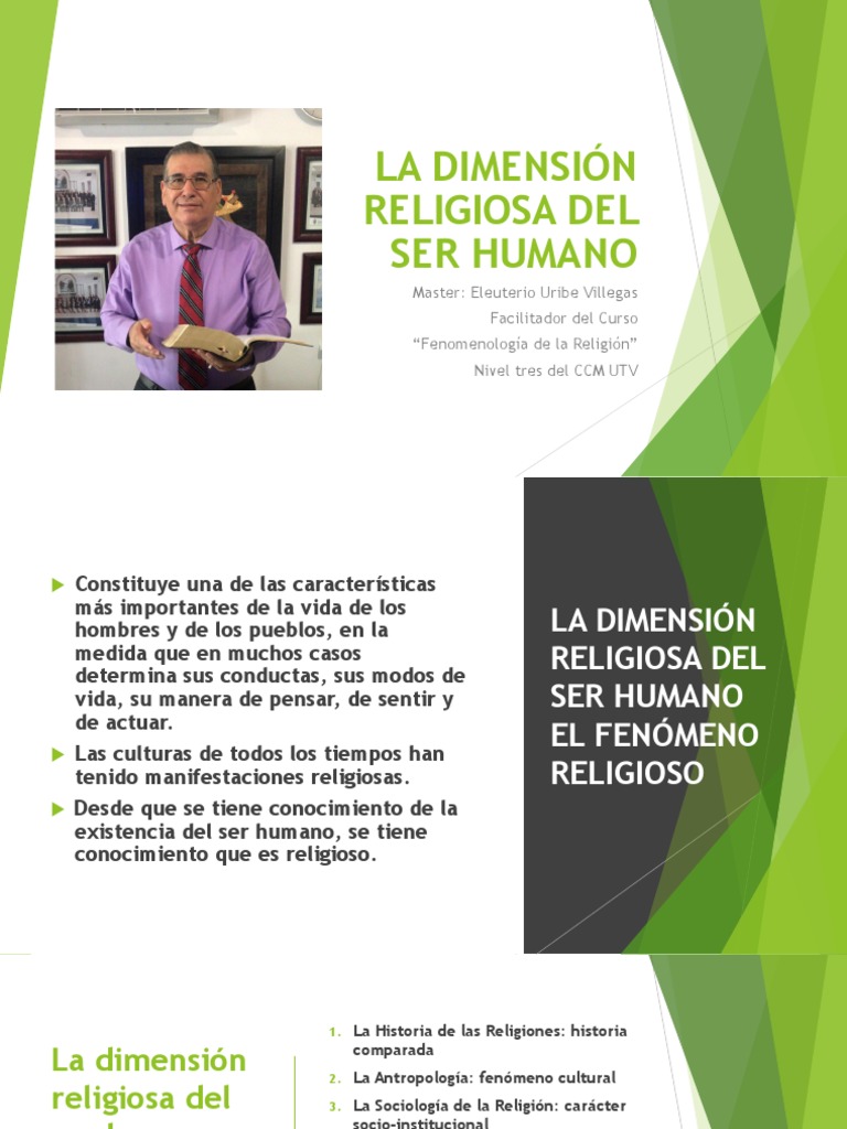 La Dimension Religiosa Del Ser Humano | PDF | Conocimiento | Alma